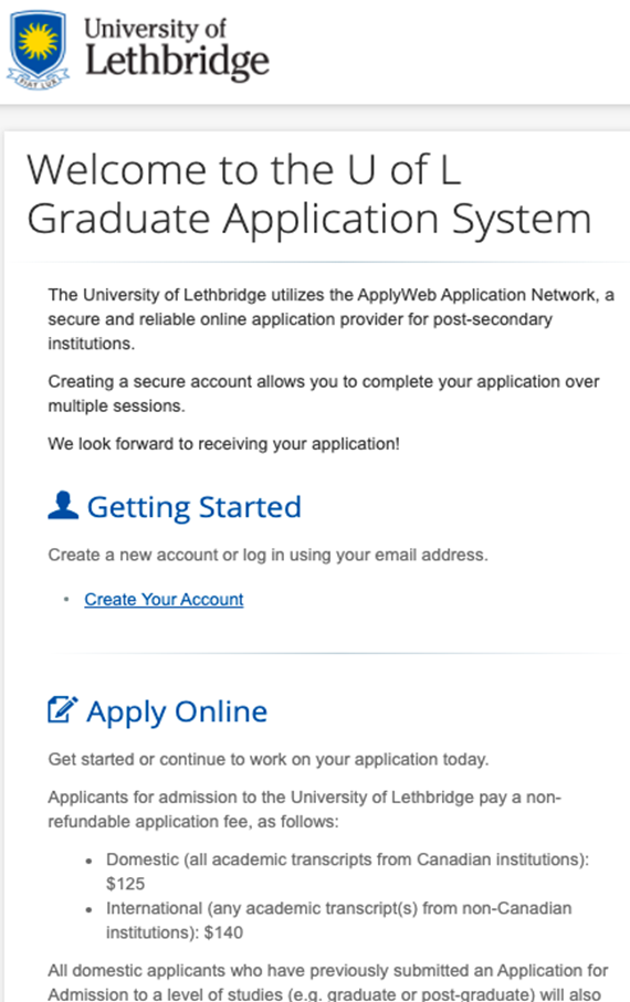 University of Lethbridge Admission 2023: Application Fees, Deadlines, Acceptance Rate, Requirements