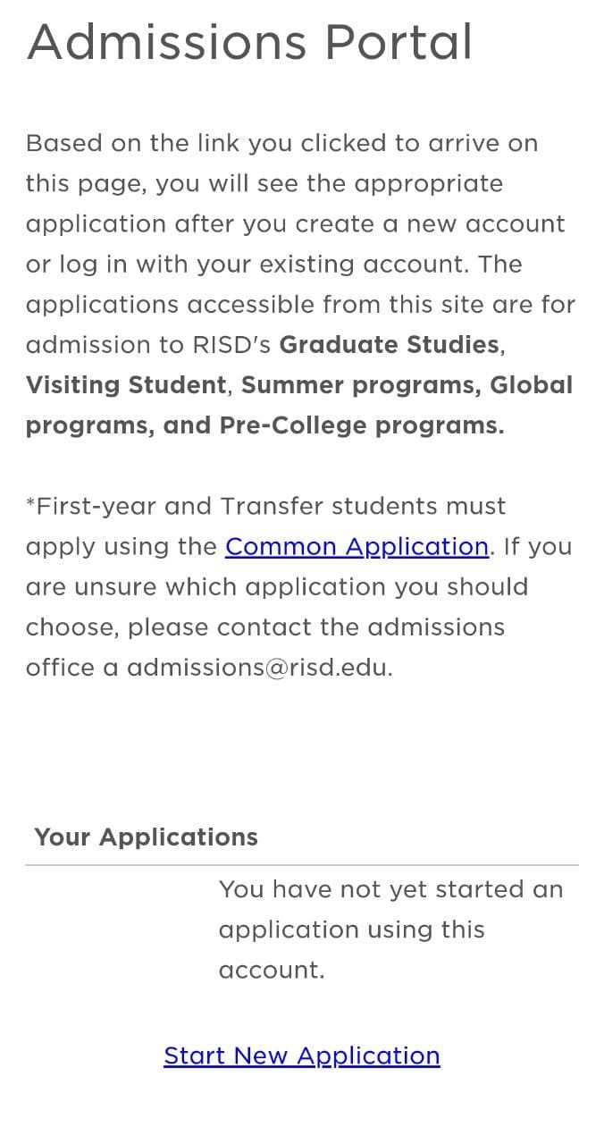 Rhode Island School of Design Admission 2025: Application Dates ...