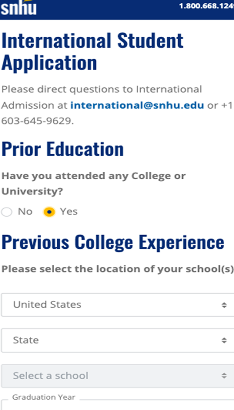 Southern New Hampshire University USA Admission 2023: Application Fees ...